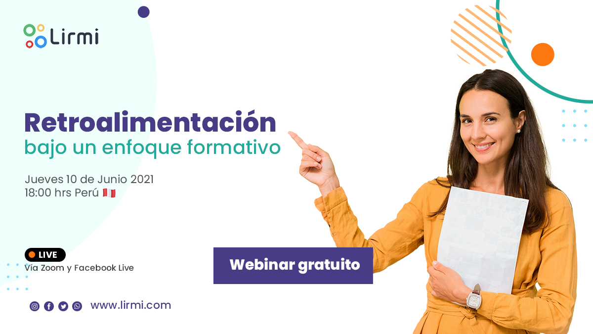 Webinar Gratuito: La retroalimentación bajo un enfoque formativo